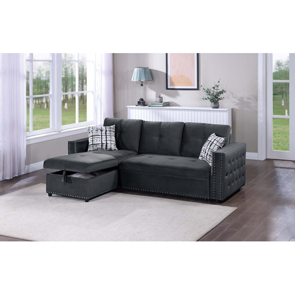 House of Hampton® Convertible Sofa | Wayfair